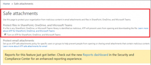 Como ativar o Office ATP para SharePoint, OneDrive e Microsoft Teams